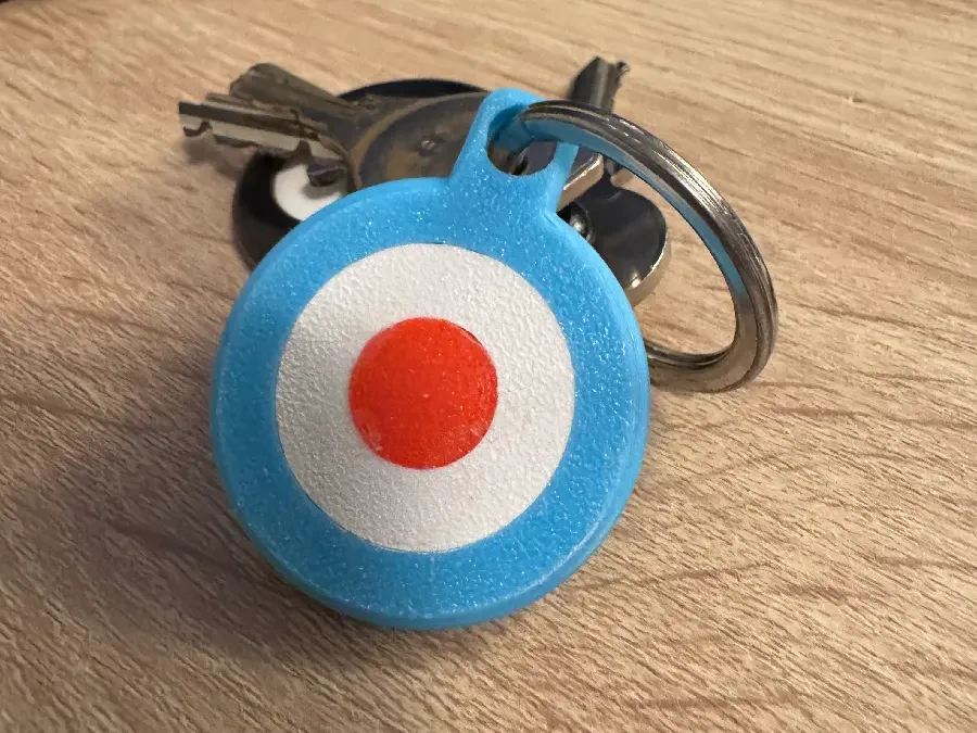 Mod Target Keychain - Free 3D Print Model - MakerWorld