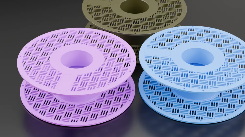 Bambu Lab Filament Spool | Original Size Replica - Free 3D Print Model ...