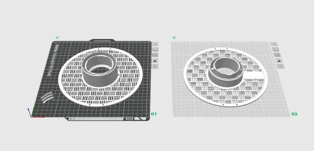 Bambu Lab Filament Spool | Original Size Replica - Free 3D Print Model ...