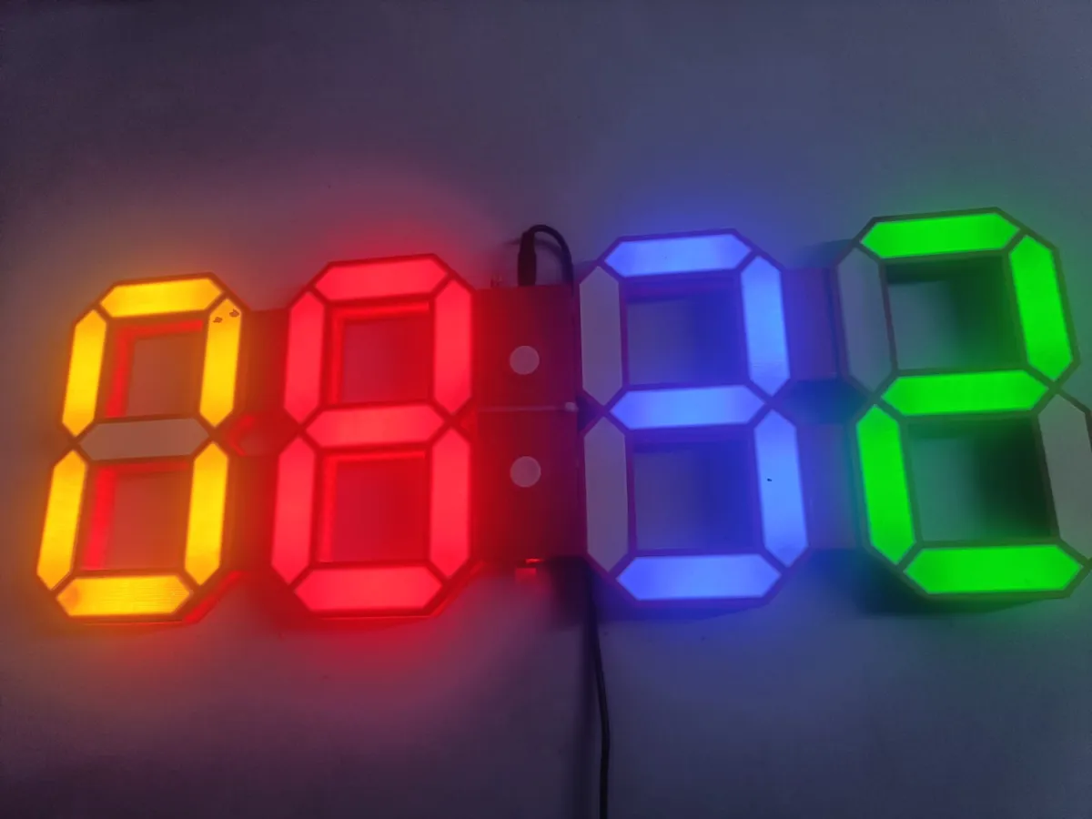DIY Smart Clock with a full Web Interface. - Free 3D Print Model ...