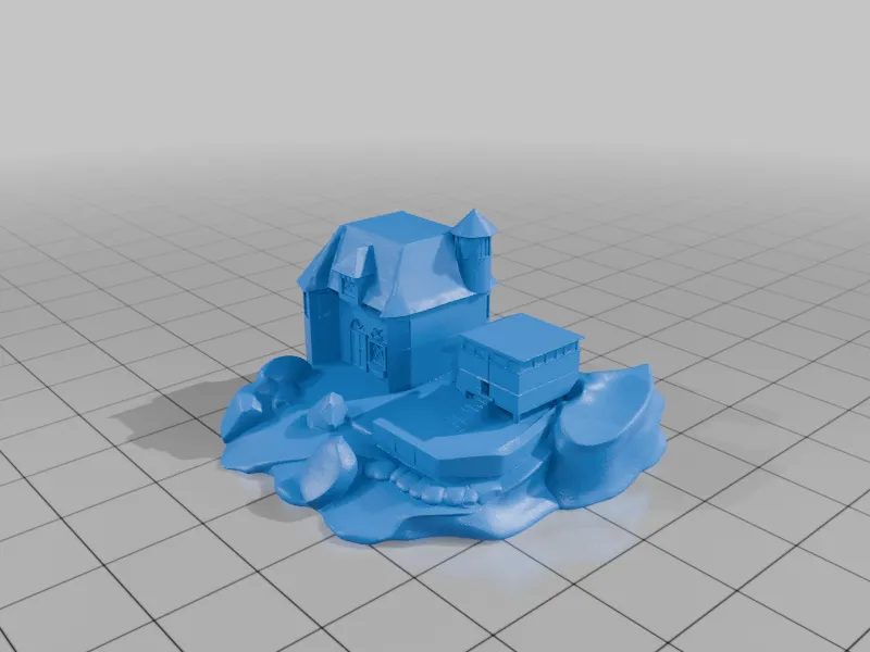 King's Quest 3 - El Hogar del Mago - Modelo de impresión 3D gratuito ...