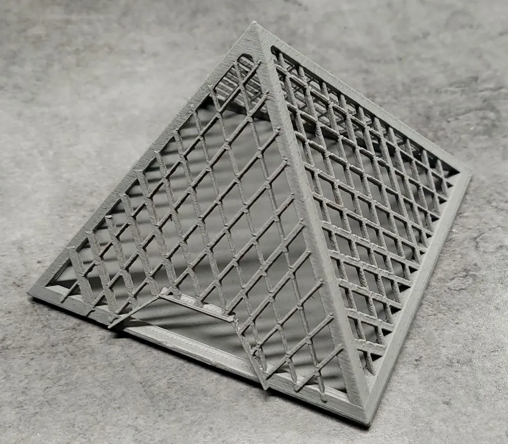 Piramide del Louvre (Con base) - Modelo de impresión 3D gratuito ...