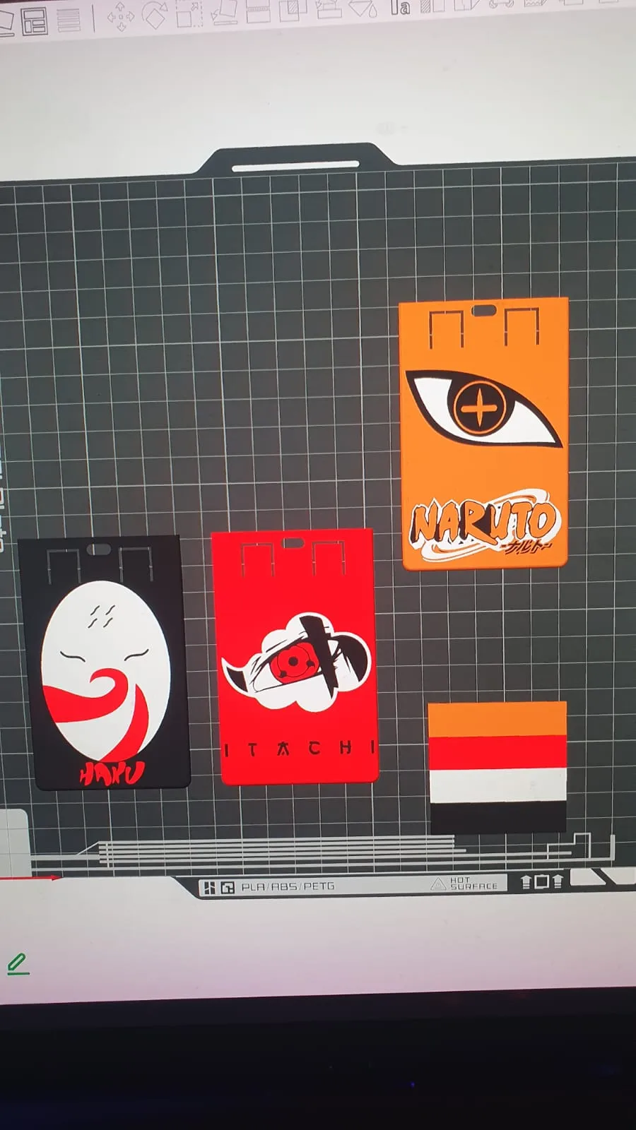 Itachi Eye badge holder - Free 3D Print Model - MakerWorld