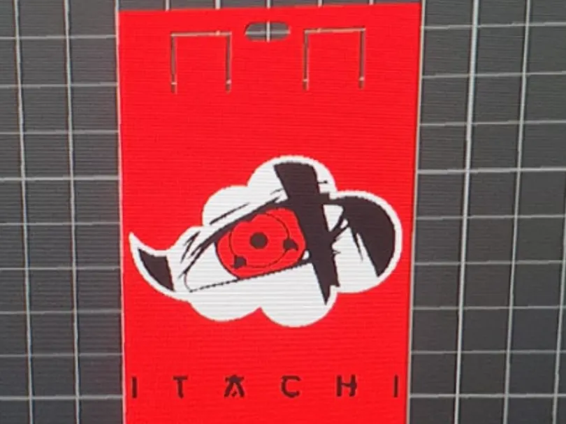 Itachi Eye badge holder - Free 3D Print Model - MakerWorld