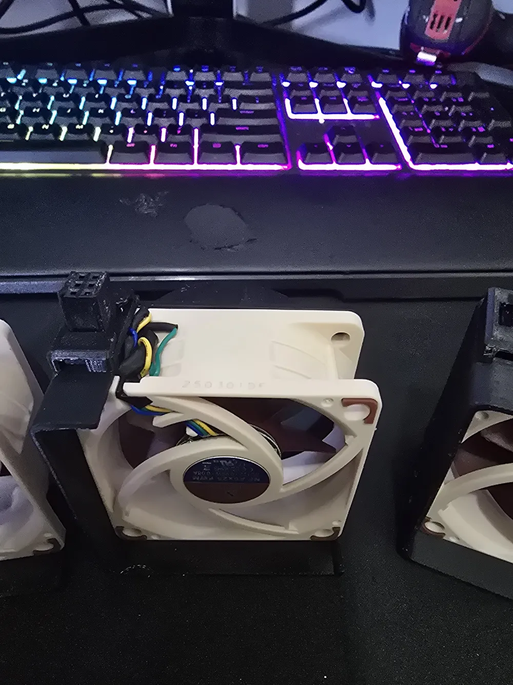 Dell PowerEdge R740 Fan Mod /Noctua Fan Housing - Free 3D Print Model ...