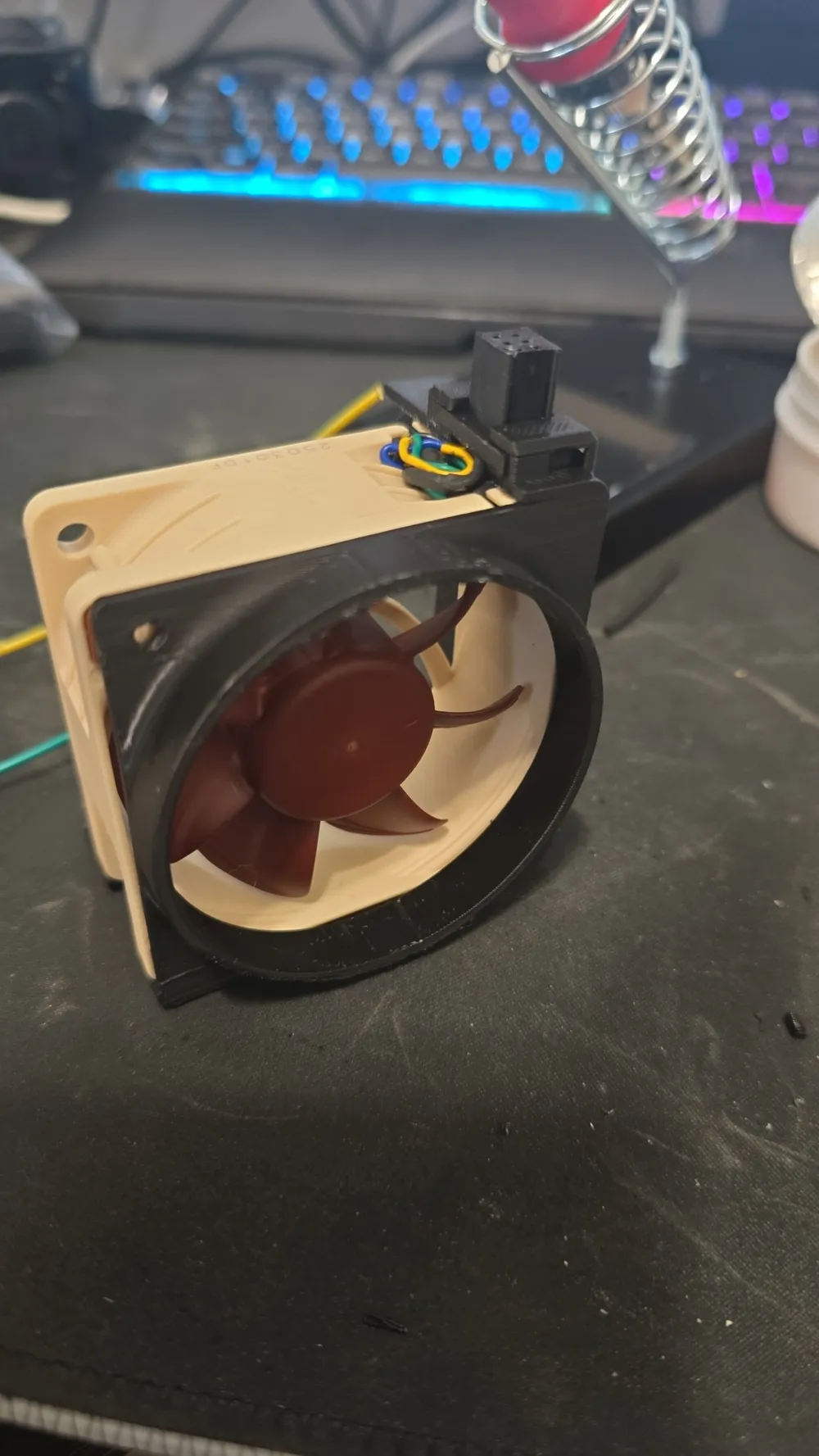 Dell PowerEdge R740 Fan Mod /Noctua Fan Housing - Free 3D Print Model ...