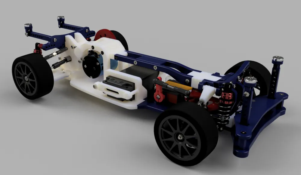 RC drift chassis - Free 3D Print Model - MakerWorld