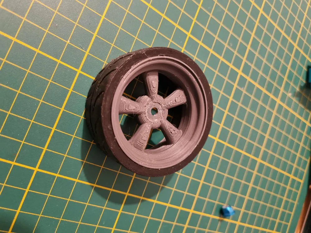 RC Felge Maßstab 1:10 - Rad im American Racing Stil – Kostenloses 3D ...