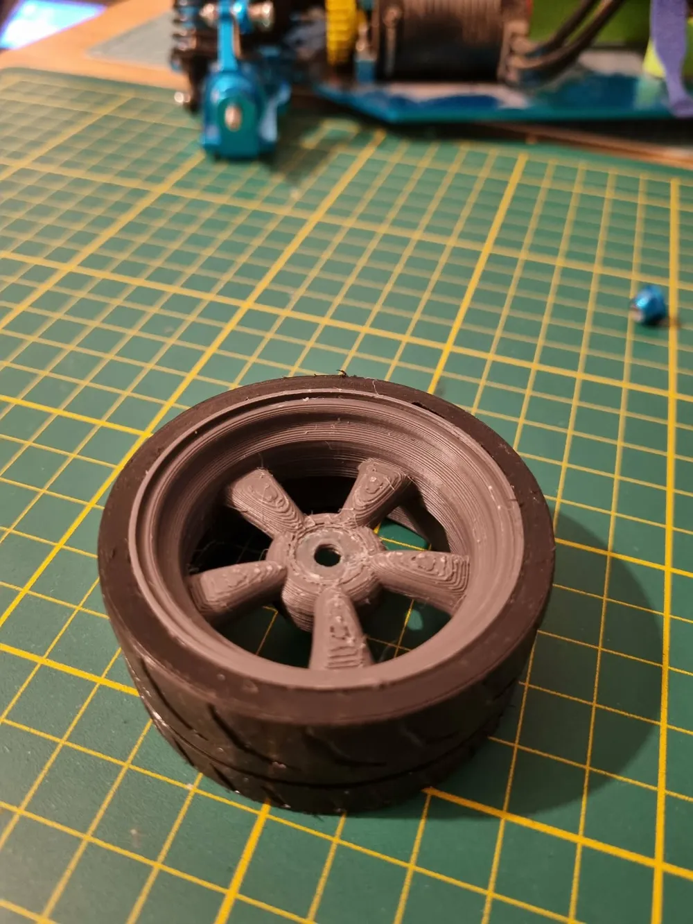 RC Felge Maßstab 1:10 - Rad im American Racing Stil – Kostenloses 3D ...