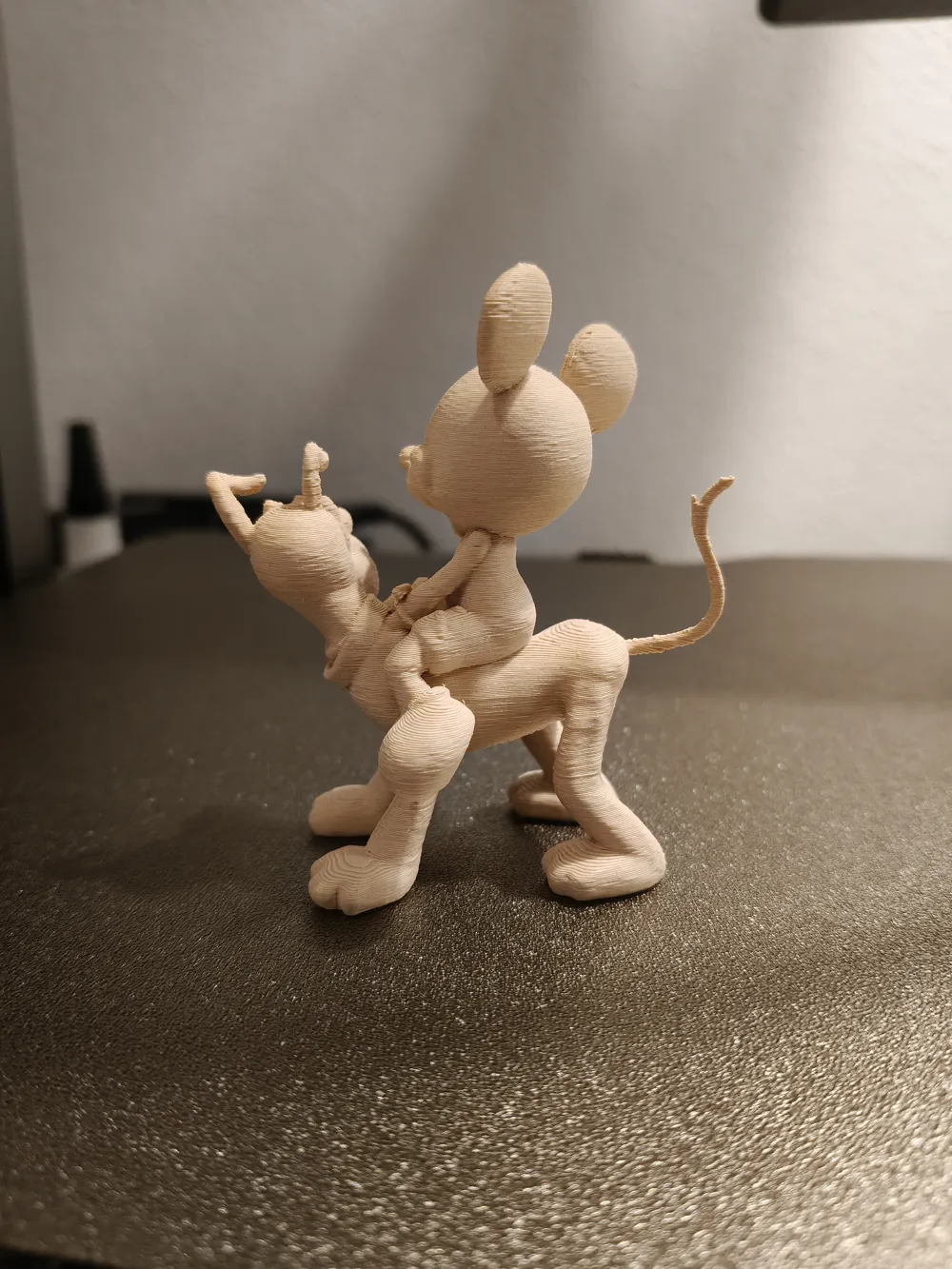 Disney Mickey Mouse and Pluto - Free 3D Print Model - MakerWorld
