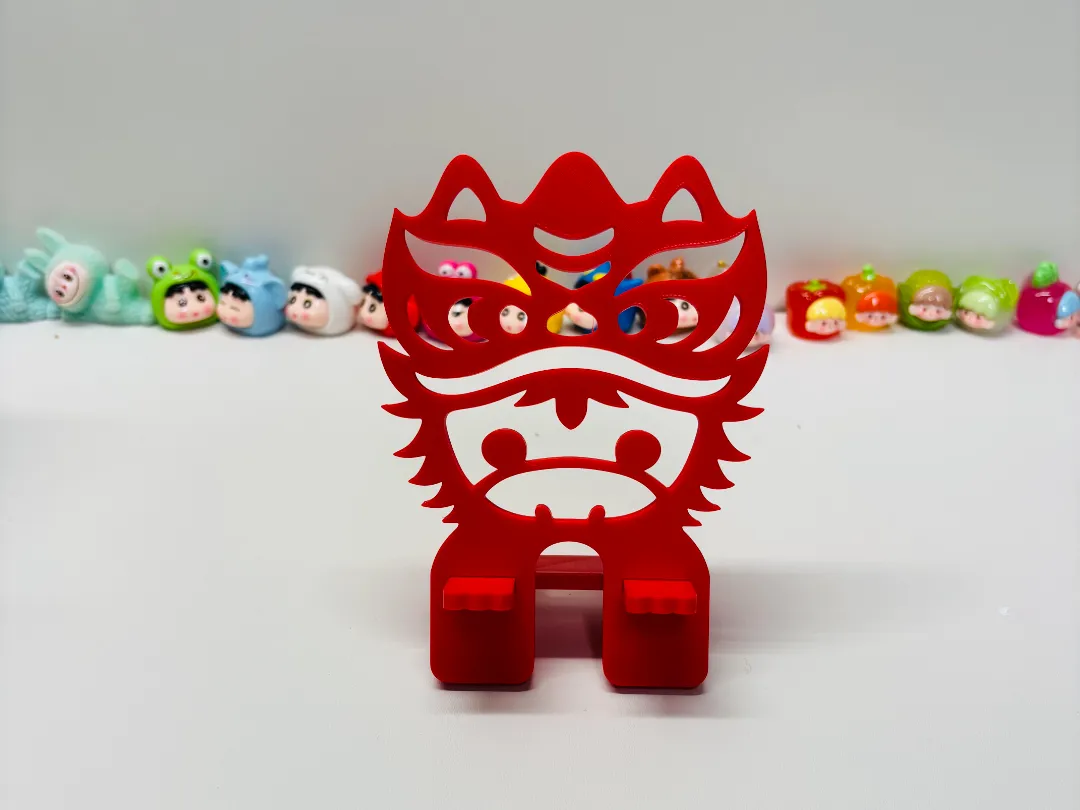 Cartoon-Neujahrsmonster-Handyständer für das Jahr des Pferdes ...