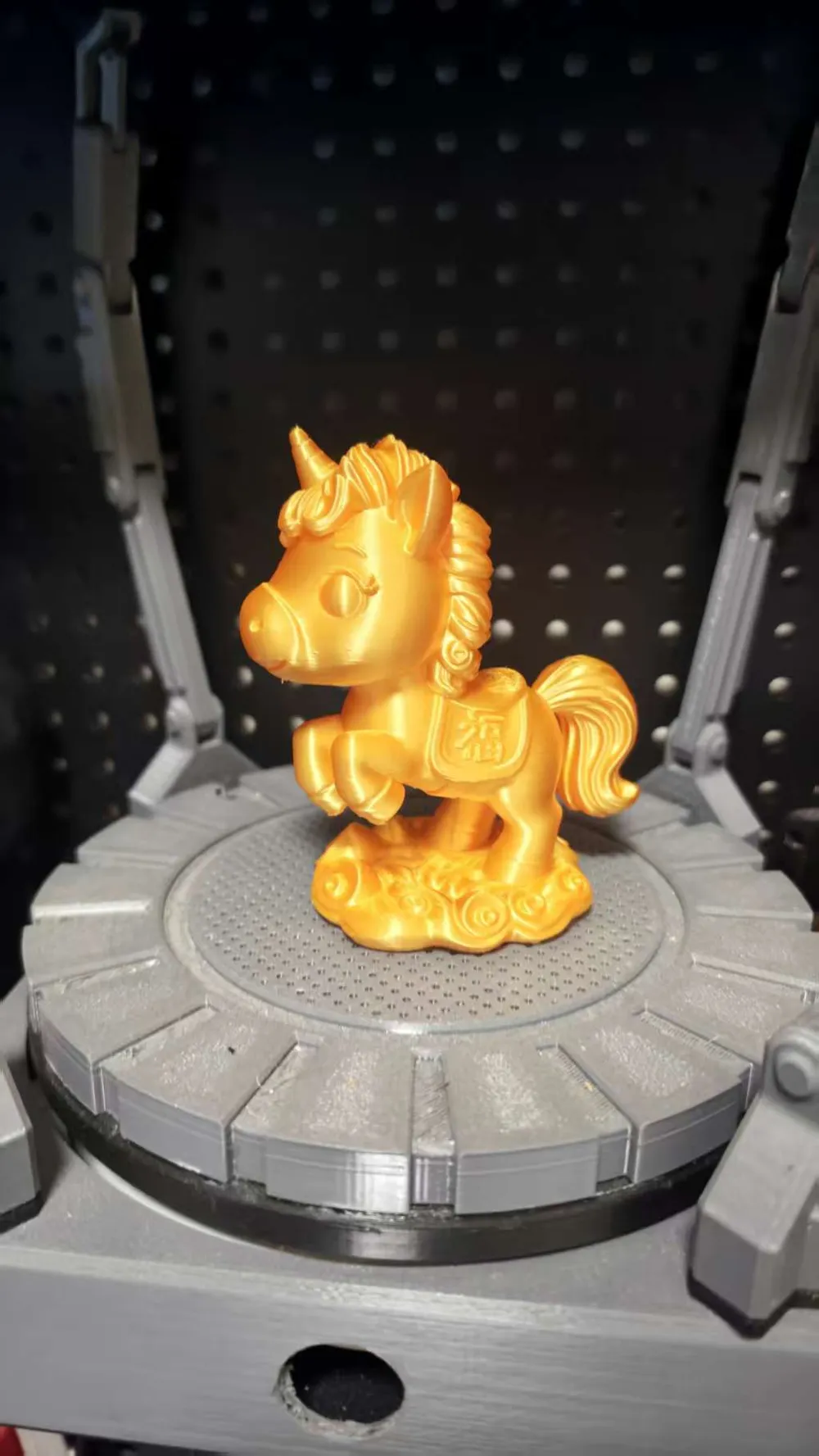 Steed on auspicious clouds brings blessings - Free 3D Print Model ...