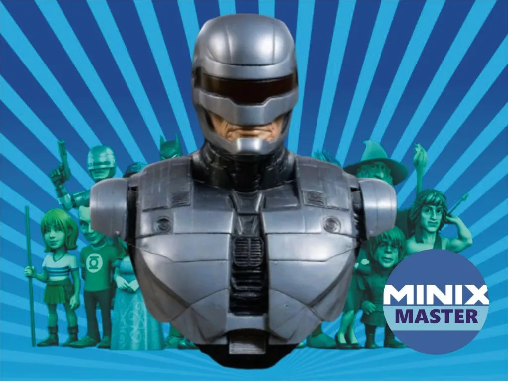 bust of robocop - Free 3D Print Model - MakerWorld