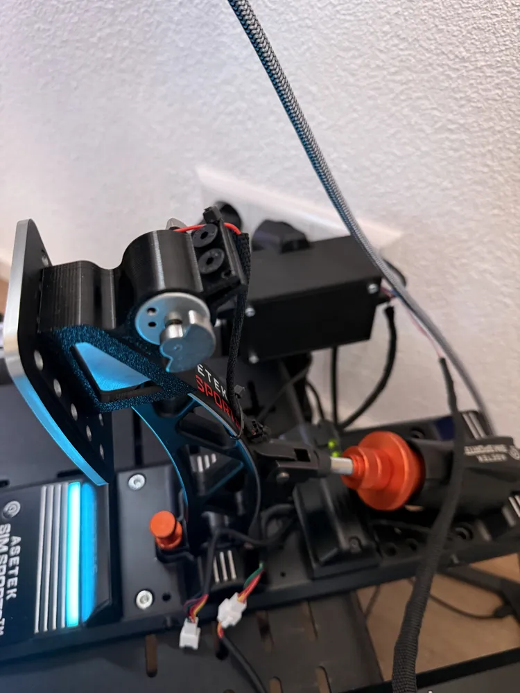 Sim Racing Pedal Rumble Kit / Vibratorer Asetek - Gratis 3D utskrifts ...