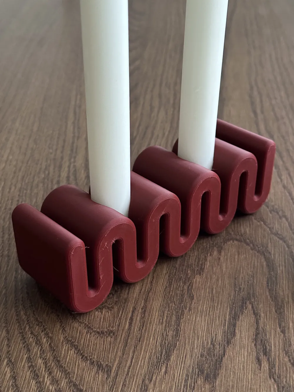 Wavy Candle Holder - Free 3D Print Model - MakerWorld