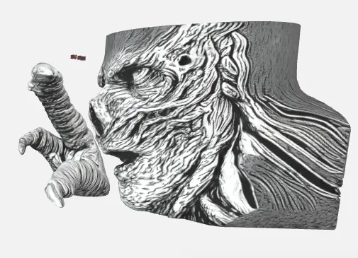 Vecna Head and Hand Stranger Things - Free 3D Print Model - MakerWorld