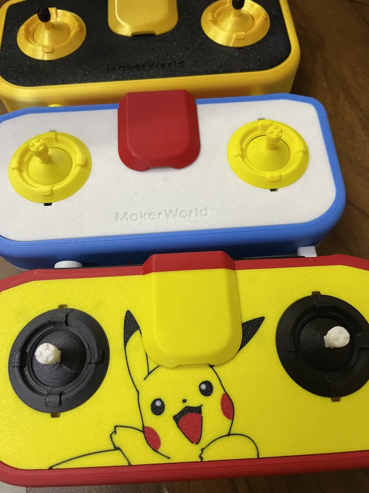 Pokémon Pikachu skin CyberBrick Standard Remote Control (Li-ion battery ...