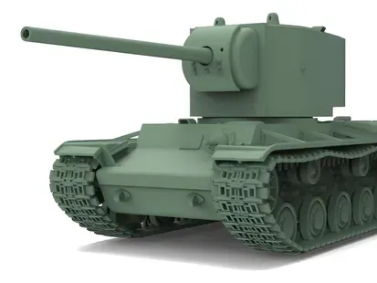 ZIS_6 canon for KV-2 model by Bavaria_3D Tanks - Free 3D Print Model ...