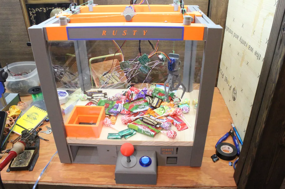 3D Printed Claw Machine - Free 3D Print Model - MakerWorld
