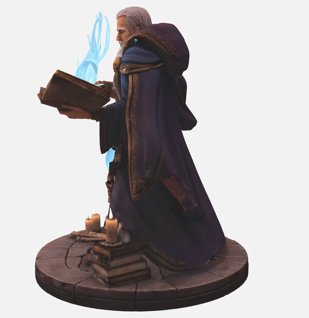 Mordenkainen DnD Wizard - Free 3D Print Model - MakerWorld