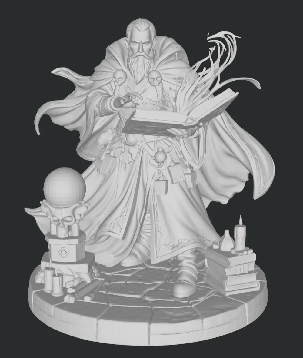 Mordenkainen DnD Wizard - Free 3D Print Model - MakerWorld