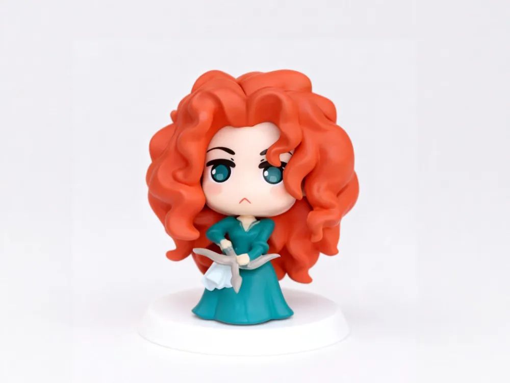 Princess Merida - Disney Princess Brave Barbie Doll Girls Kids Coloring ...