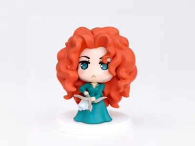 Princess Merida - Disney Princess Brave Barbie Doll Girls Kids Coloring ...