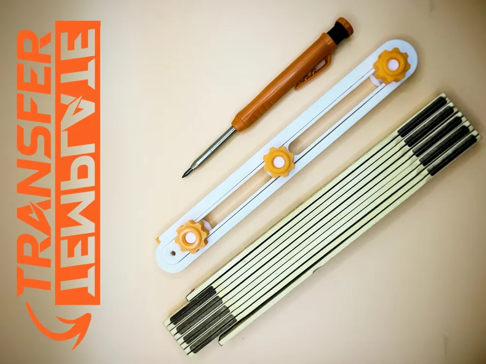 Gabarit de transfert - Modèle d'Impression 3D Gratuit - MakerWorld