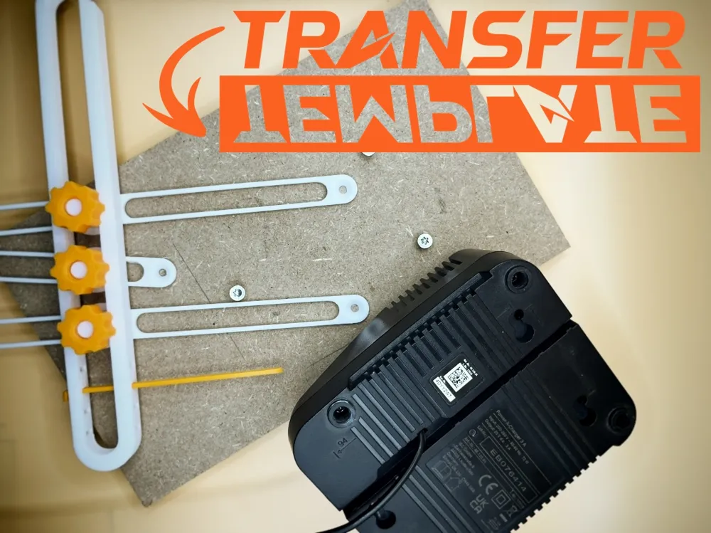 Gabarit de transfert - Modèle d'Impression 3D Gratuit - MakerWorld