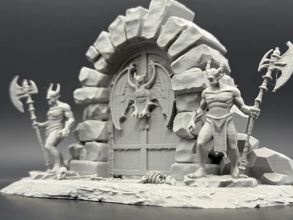 Demon Gate - Free 3D Print Model - MakerWorld