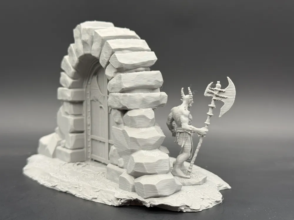 Demon Gate - Free 3D Print Model - MakerWorld
