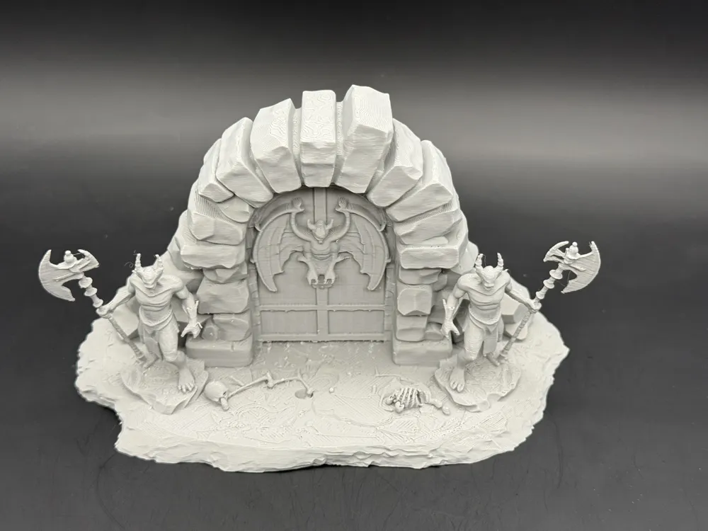 Demon Gate - Free 3D Print Model - MakerWorld