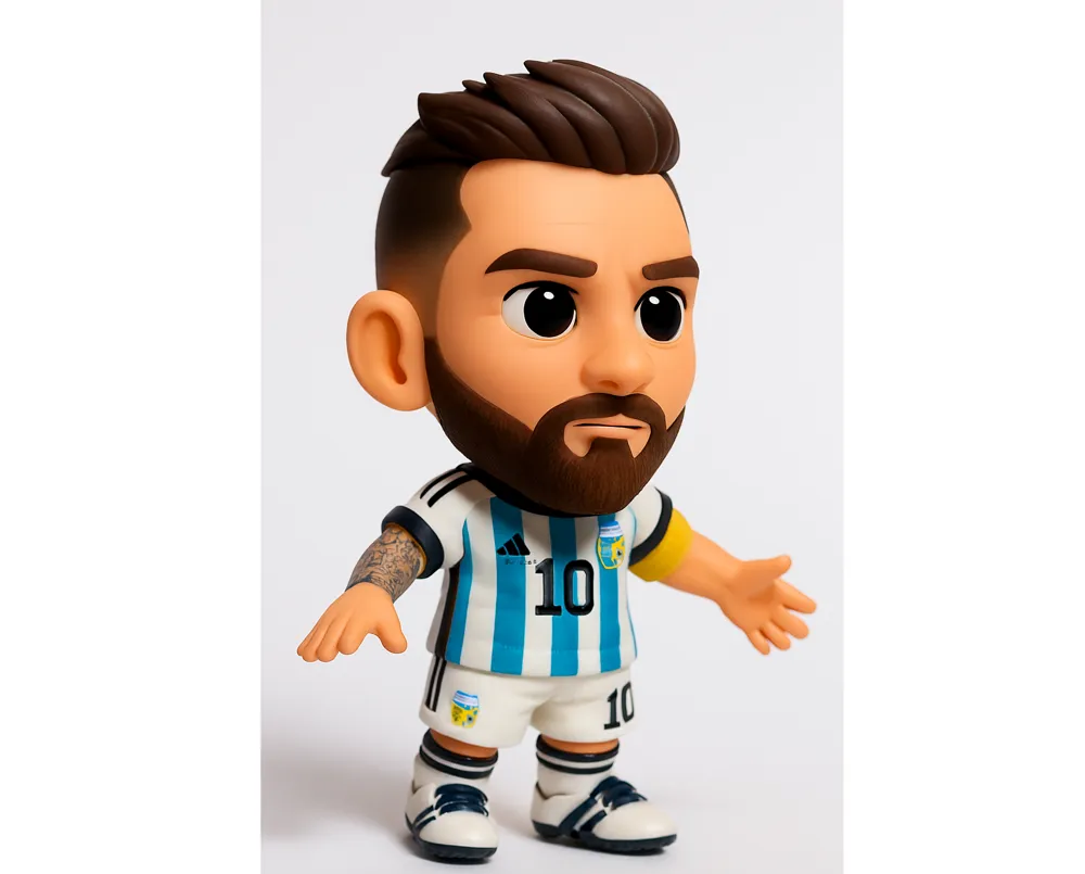 Mini Messi - Modelo de impresión 3D gratuito - MakerWorld