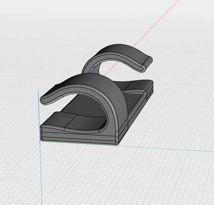 Cable trough clip - Free 3D Print Model - MakerWorld