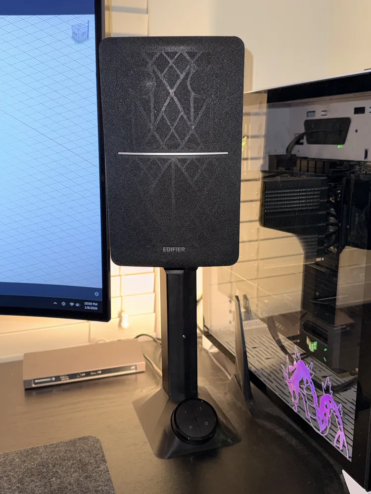 Philips Hue 灯条音箱支架 - 免费 3D 打印模型 - MakerWorld