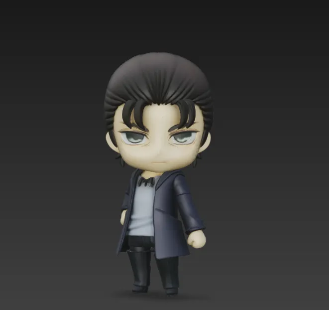 Eren Jaeger fanart Attack on Titan - Free 3D Print Model - MakerWorld