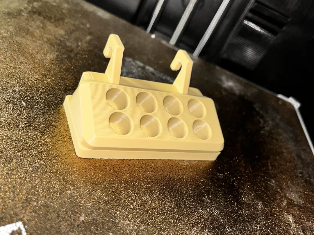 Support de cartouches 510 pour panneau perforé SKADIS - 8 fentes ...