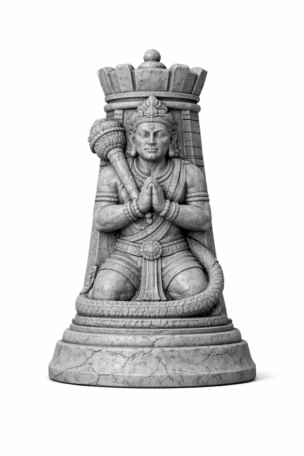 Hindu Gods Chess Set – 3D Printable Sculpt - Free 3D Print Model ...