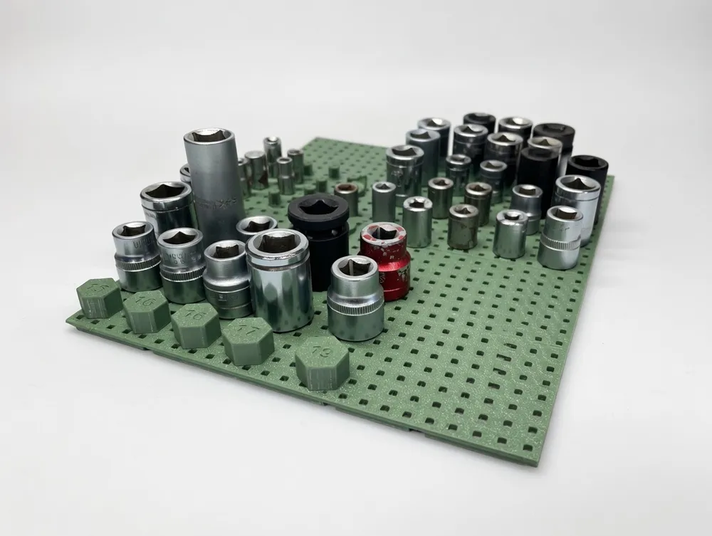 Socket holder Gridfinity - Free 3D Print Model - MakerWorld