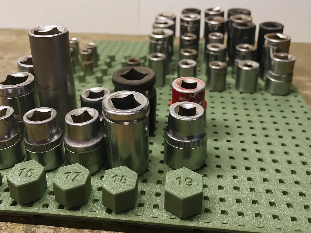 Socket holder Gridfinity - Free 3D Print Model - MakerWorld