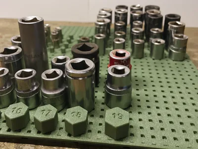 Socket holder Gridfinity - Free 3D Print Model - MakerWorld