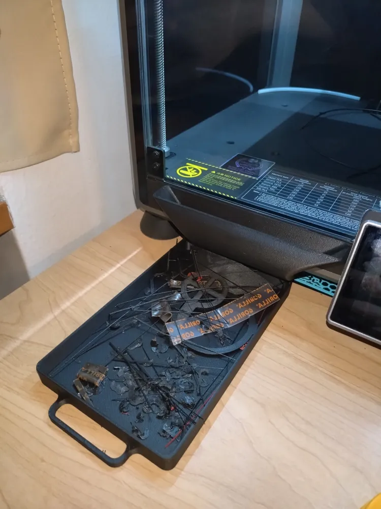 K1 & K1C & K1 Max Waste Tray (Under Printer) - Free 3D Print Model ...