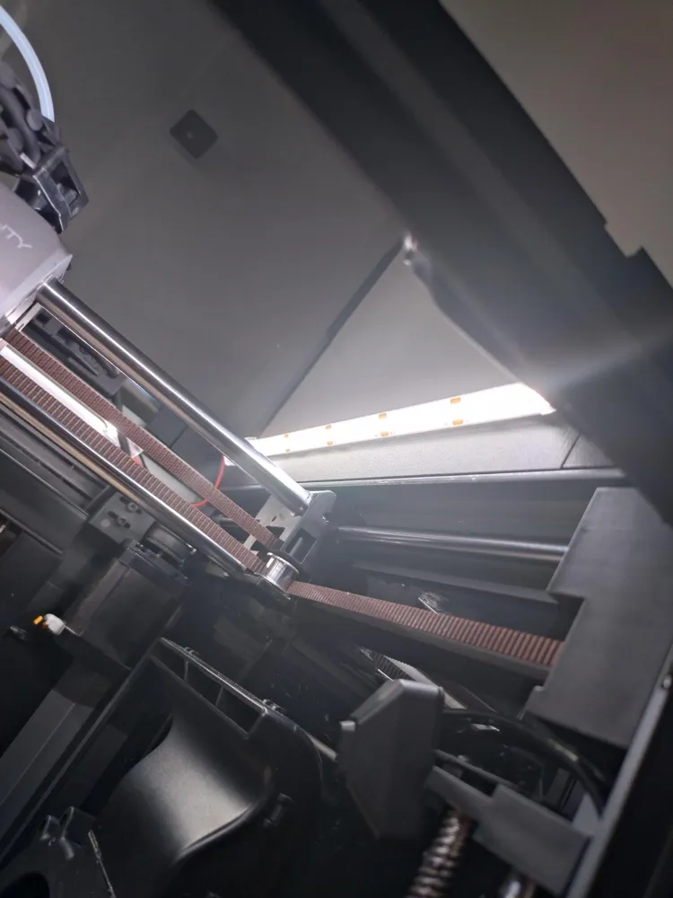 K1/K1C Lid Riser with LED strip integration (40mm) - Free 3D Print ...