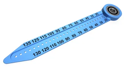 20-150mm Circle Template/Compass with 608 Ball Bearing Pivot - Free 3D ...