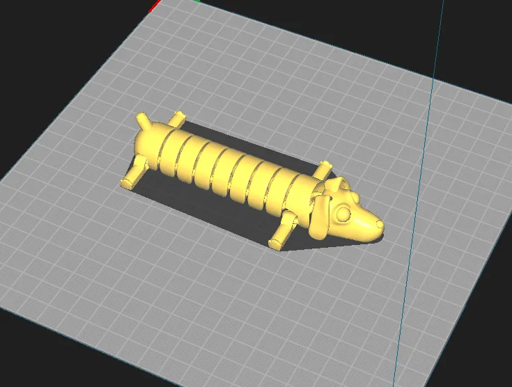 articulated dachshund - Free 3D Print Model - MakerWorld