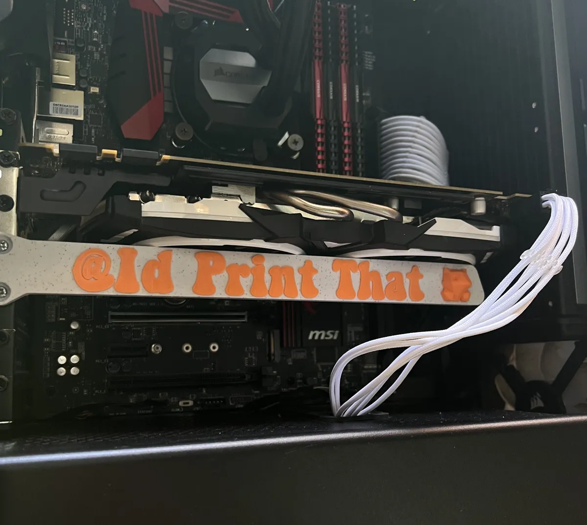 GPU Support (Customizable) - Free 3D Print Model - MakerWorld