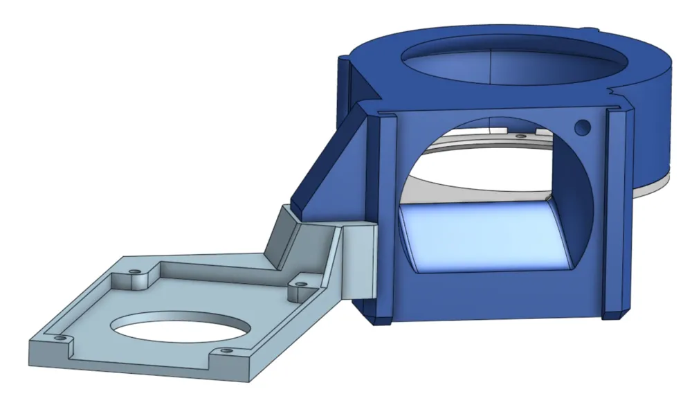 Elegoo Centauri Carbon Motherboard Fan Duct - Free 3D Print Model ...