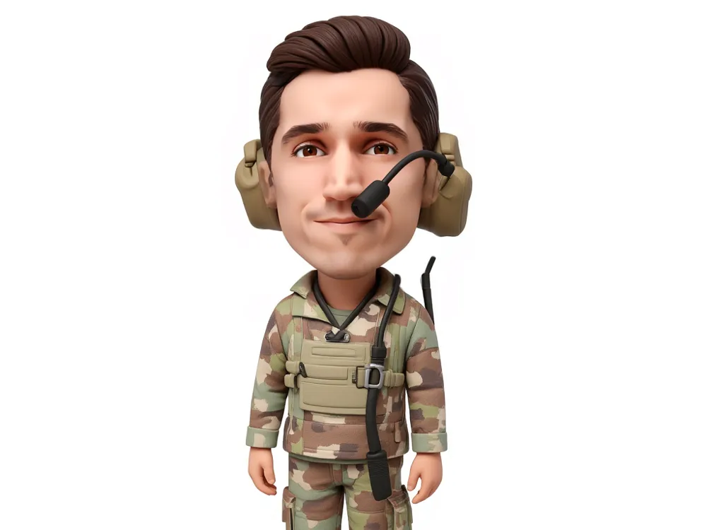 Radio Telephone Operator - Free 3D Print Model - MakerWorld