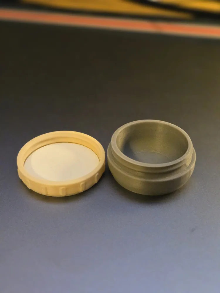 Small Vaseline/Ointment Container - Free 3D Print Model - MakerWorld