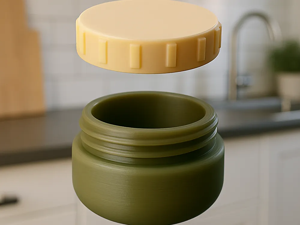 Small Vaseline/Ointment Container - Free 3D Print Model - MakerWorld